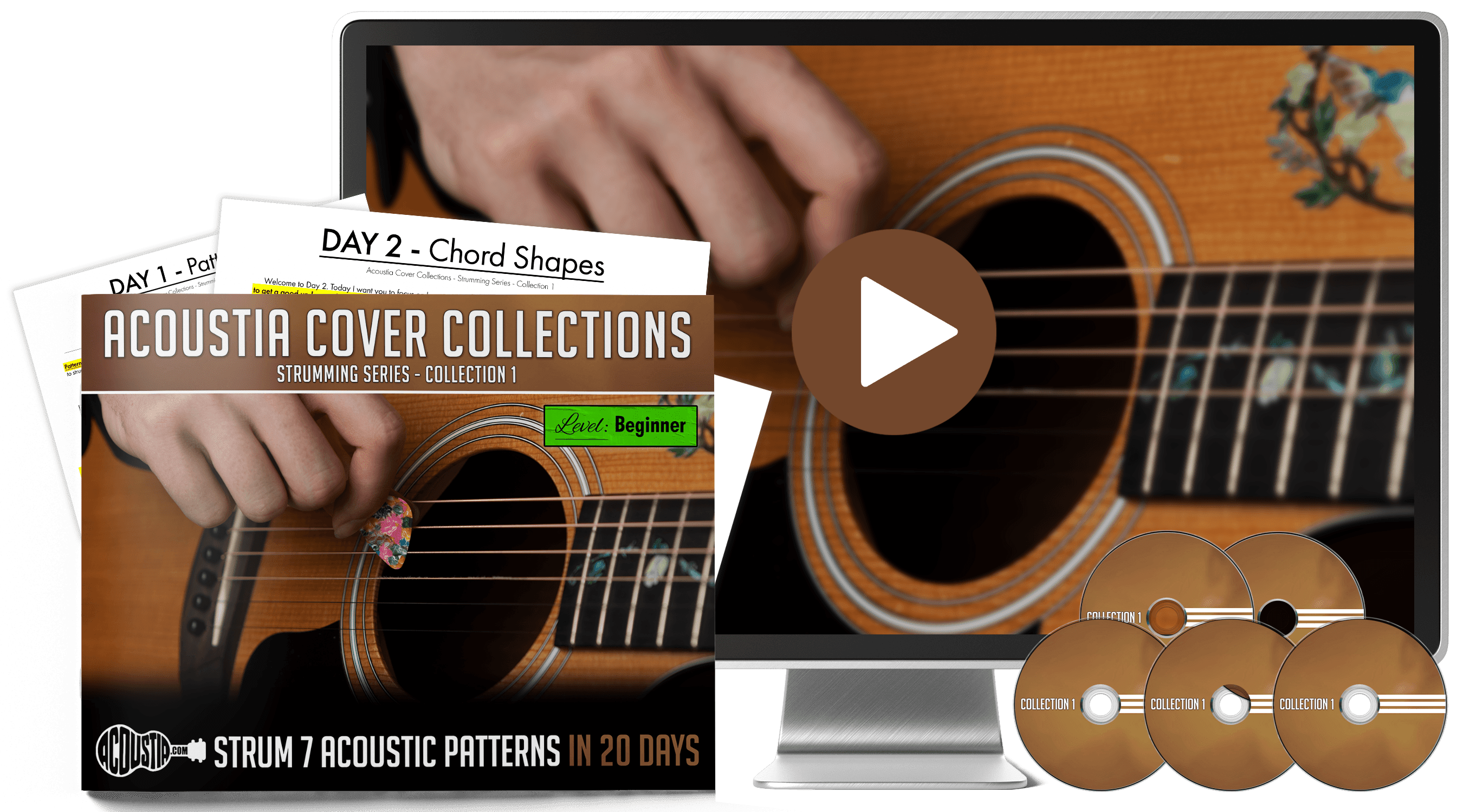Acoustia Cover Collections • Strumming Collection #1 • Strum 7 Acoustic ...